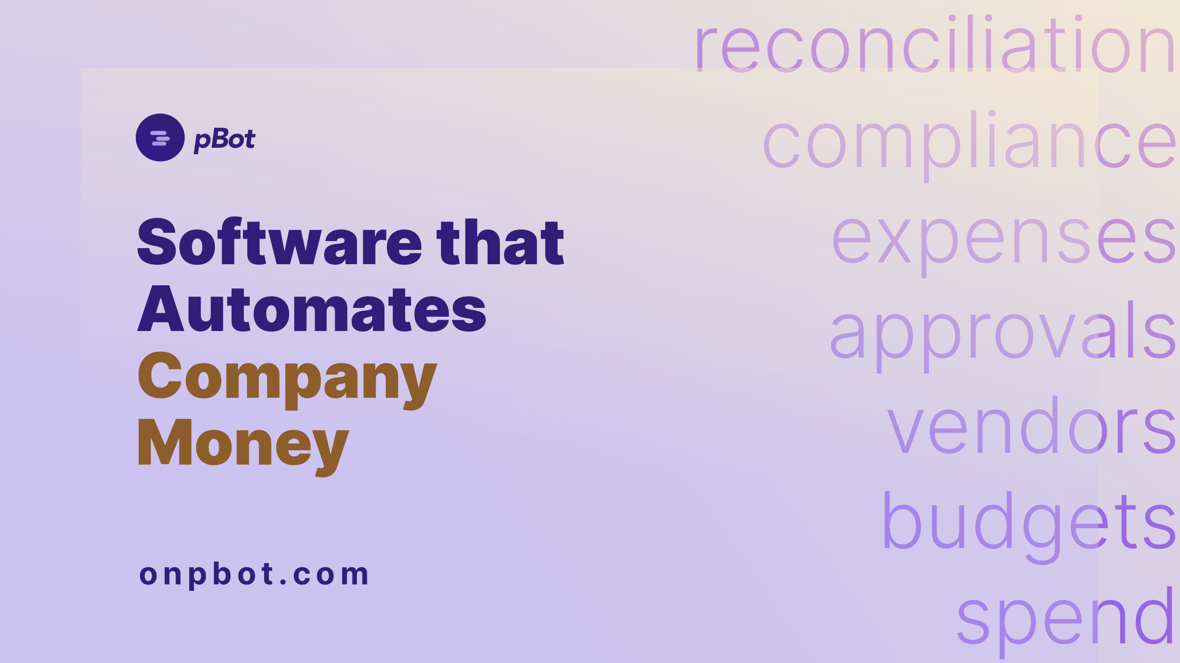 pBot automates company money operations